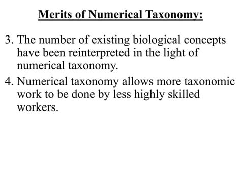 Numerical Taxonomyplant Taxonomy Pptx Biological Sciences Science