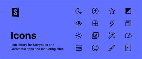 storybook icons npm