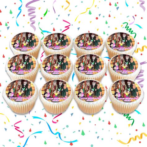 Gravity Falls Edible Cupcake Toppers 12 Images Cake Image Icing Suga Partycreationz