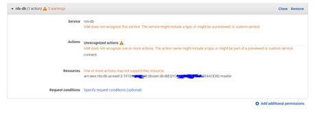 Amazon Web Services Unable To Access Rds Database Via Iam Authentication Stack Overflow