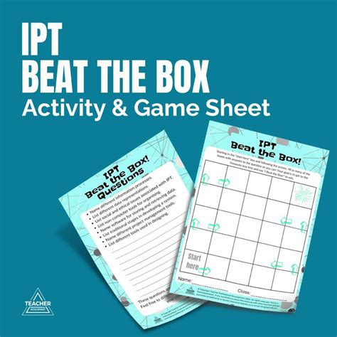 Ipt Beat The Box Teaching Resources