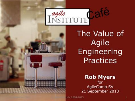 The Business Value Of Agile Engineering Practices Pptx