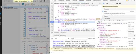 Extension View Filter Missing Some Suggestions Issue