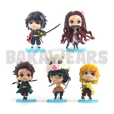 Action Figure Demon Slayer Cute Kawaii Version Tanjiro Giyuu