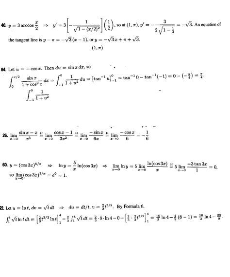 calculus ii assignment questions with solutions math 152 docsity