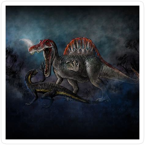 Spinosaurus Vs Indominus Rex Dinosaur Battle Sticker In 2025