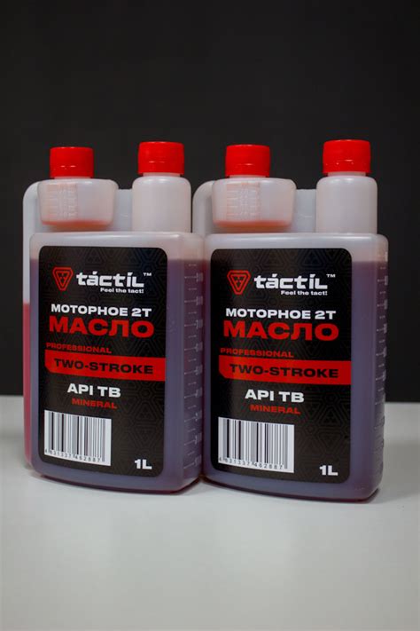 Минеральное масло для двухтактных двигателей TACTIL 2 STROKE API TB 1л ...