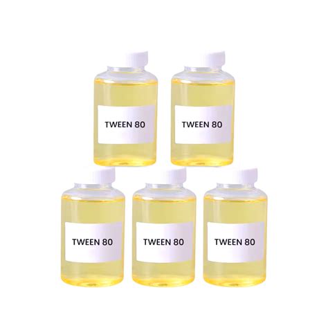 Polİsorbat Polisorbat 60 Tween 60 Emulsifier T60 Polyoxyethylene Sorbitan Monostearate