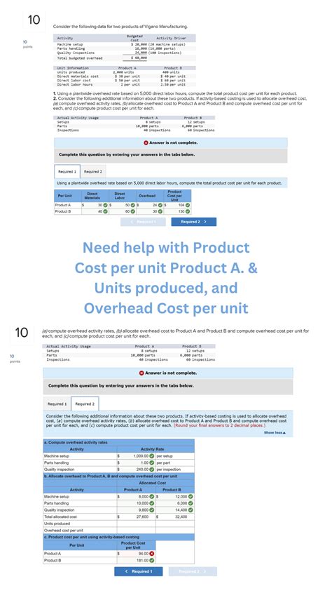 Solved Provide The Correct Answers In Graphs That Match The Chegg