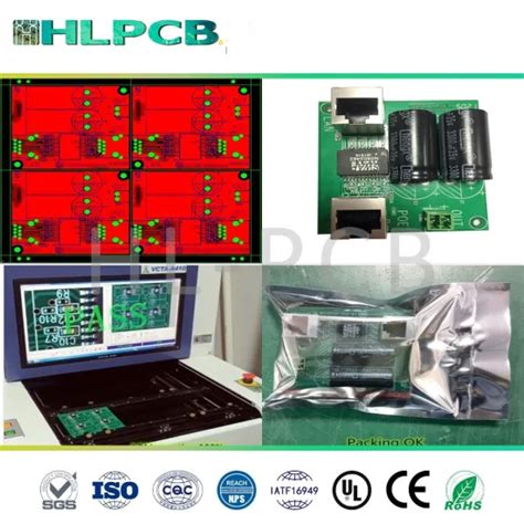 Customized Switchrouter Pcb Factory Industry Power Ethernet Switch Pcba One Stop Oem Solutions
