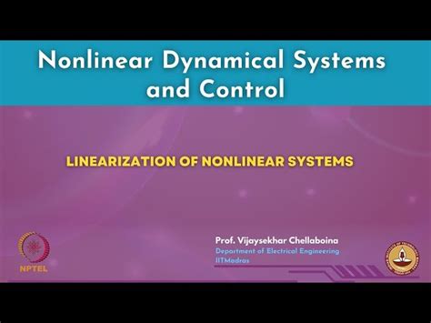 Free Video Linearization Of Nonlinear Systems From Nptel Noc Iitm