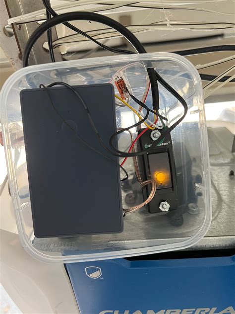 Garage Door Blockage Indicator System Heres A Cool Thing I Did