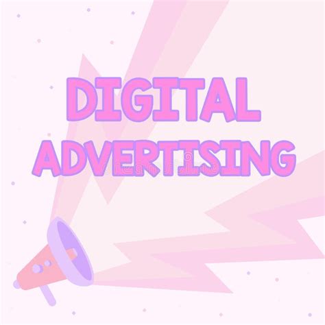 Writing Displaying Text Digital Advertising Business Showcase Online