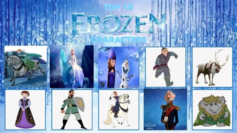 My Top 10 Frozen Characters By Sawaokita39 On Deviantart