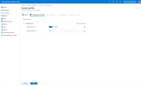Intune Config Refresh Neues Mdm Feature In Intune