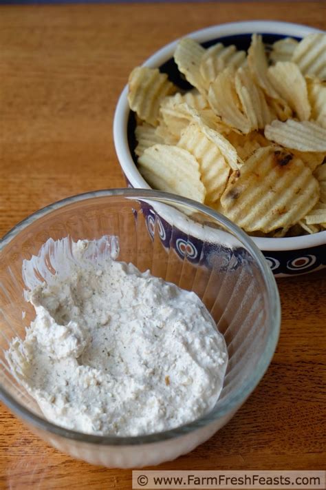 Farm Fresh Feasts Spiced Cottage Cheese Chip Dip