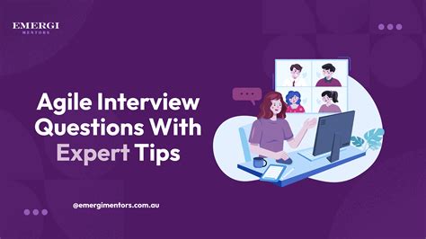 50 essential agile interview questions with expert tips