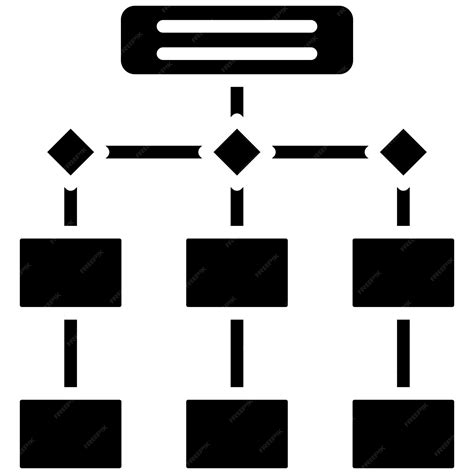 Premium Vector Process Flowchart Vector Illustration Style
