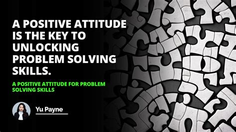 Problem Solving Skills How To Have A Positive Attitude