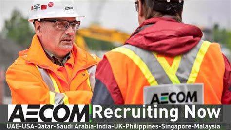 Aecom Jobs Uae Usa Malaysia Singapore Canada India Uk