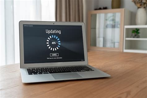 Premium Photo Software Update On Computer For Modish Version Of Device Software