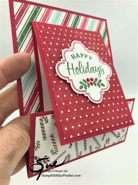 Stampin Up Handmade Wishes Happy Holidays For The Happy Inkin Thursday Blog Hop St
