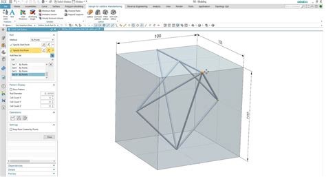 Sneak Preview Create Your Own Lattice Structures Nx Design