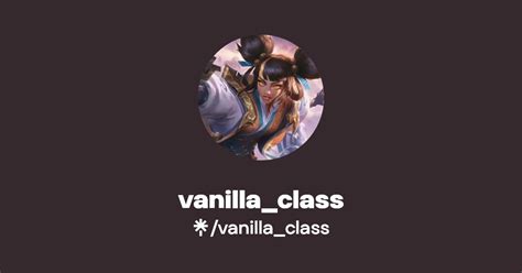 Vanillaclass Instagram Linktree