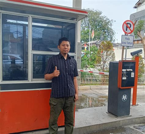 Sistem Palang Parkir Otomatis Di Rusun Karang Anyar Jakarta Solus… Msm Parking Palang