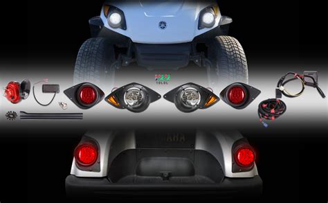 10l0l Golf Cart Led Headlights And Taillight Kit Fit Yamaha G29 Drive G