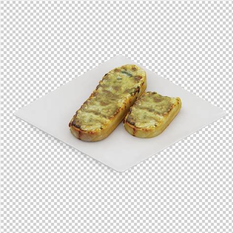 Premium PSD Isometric Fast Food
