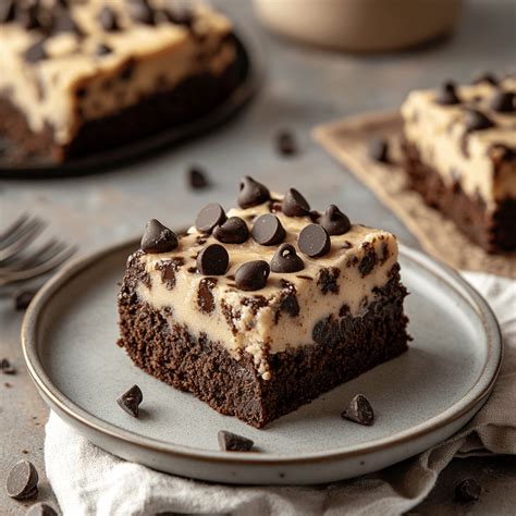 Chocolate Chip Cookie Dough Brownies