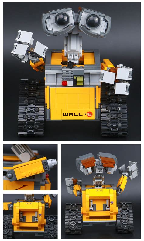 Custom Wall E Ideas Series Compatible Building Bricks Toy Set