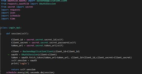 Session Missing 1 Required Positional Argument Self · Issue 369 · Dbaderschedule · Github