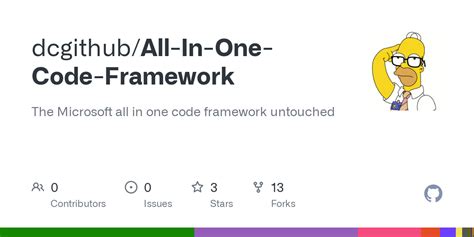 Github Dcgithuball In One Code Framework The Microsoft All In One