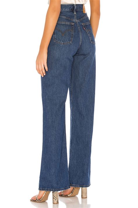 Levis Ribcage Wide Leg Jean In High Times Revolve