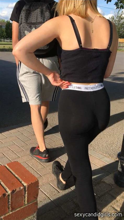 See Thru Leggings Teen Sexy Candid Girls
