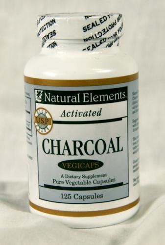 Activated Charcoal 360 Tablets Natural Elements