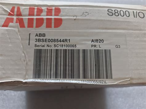 Abb Ai820 Abb 3bse008544r1 Abb S800io Analog Input 4ch Module Automation Marine