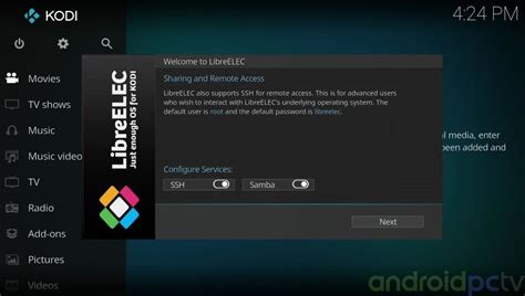 libreelec install and configure on android tv box or pc