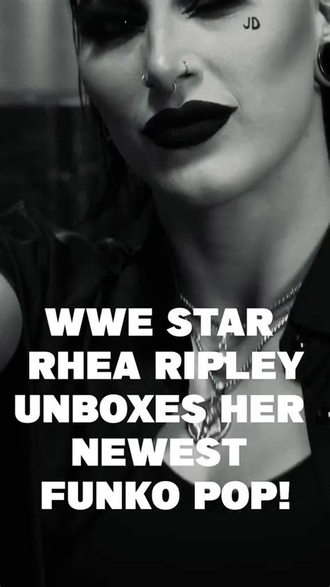 Funko On Twitter Stomp Of Approval Watch As Rhea Ripley Unboxes Her