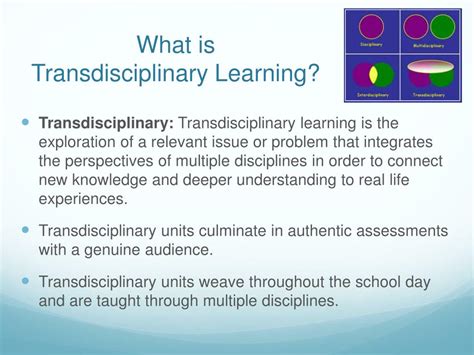 PPT Transdisciplinary Learning From Concept To Improved Babe Learning PowerPoint