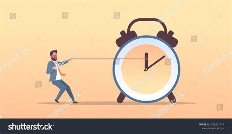 79 Back Time With Man Pulling Clock Hand Royalty Free Images Stock Photos Pictures Shutterstock