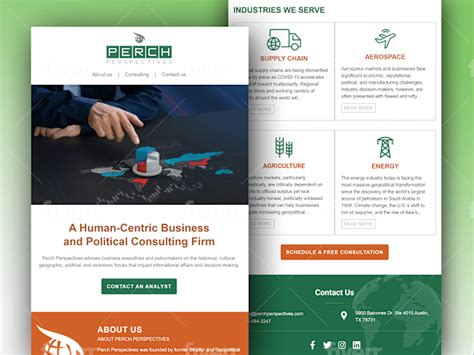 Do Professional Mailchimp Email Template Newsletter By Tisattia