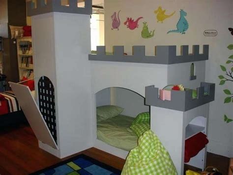 Игровая кровать чердак для мальчика Детская мебель на заказ в Москве