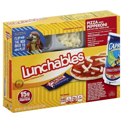 Lunchables Pepperoni Pizza