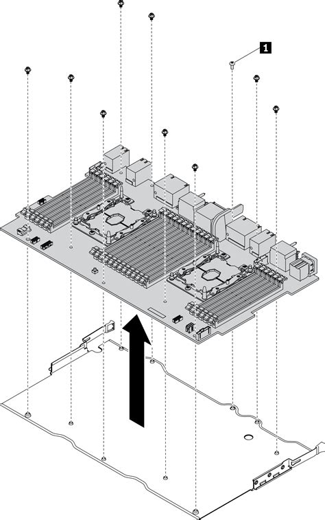 Disassemble The System Board For Recycle Thinksystem Sr950 Lenovo Docs