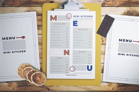 10 Design Tips For Creating Mouth Watering Menus