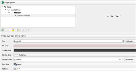 Qgis Apply Line Pattern Fill To LineStrings Geographic Information Systems Stack Exchange