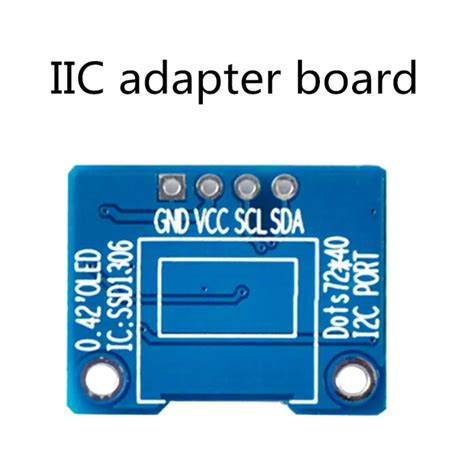 042 Inch Oled Display Lcd Screen Module Serial Screen Module Spiiic